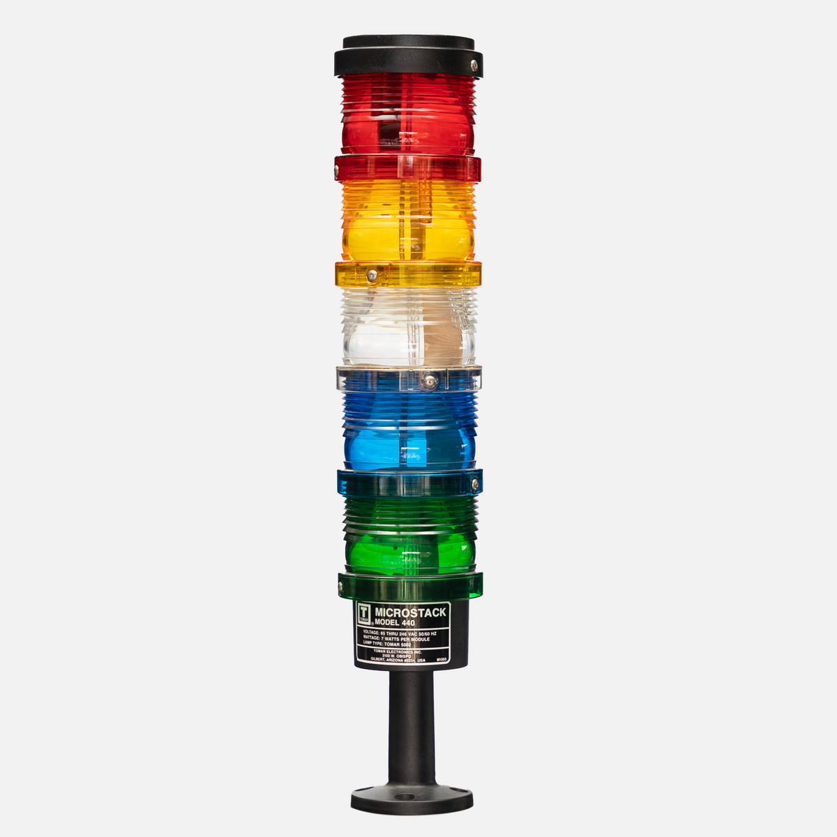 Strobe 440 Microstack Andon Light – TOMAR Industrial