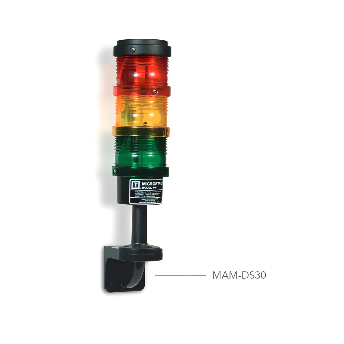 Microstack Andon Light Wall Mount Bracket – TOMAR Industrial