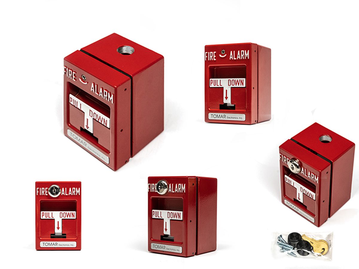 RMS-WP - Weather Proof Fire Alarm Pull Stations – TOMAR Industrial